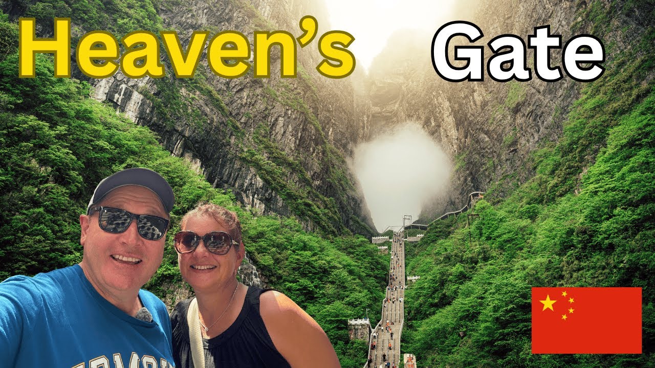 Climbing Heaven’s Gate – China’s Most Epic Stairway to the Sky! - YouTube