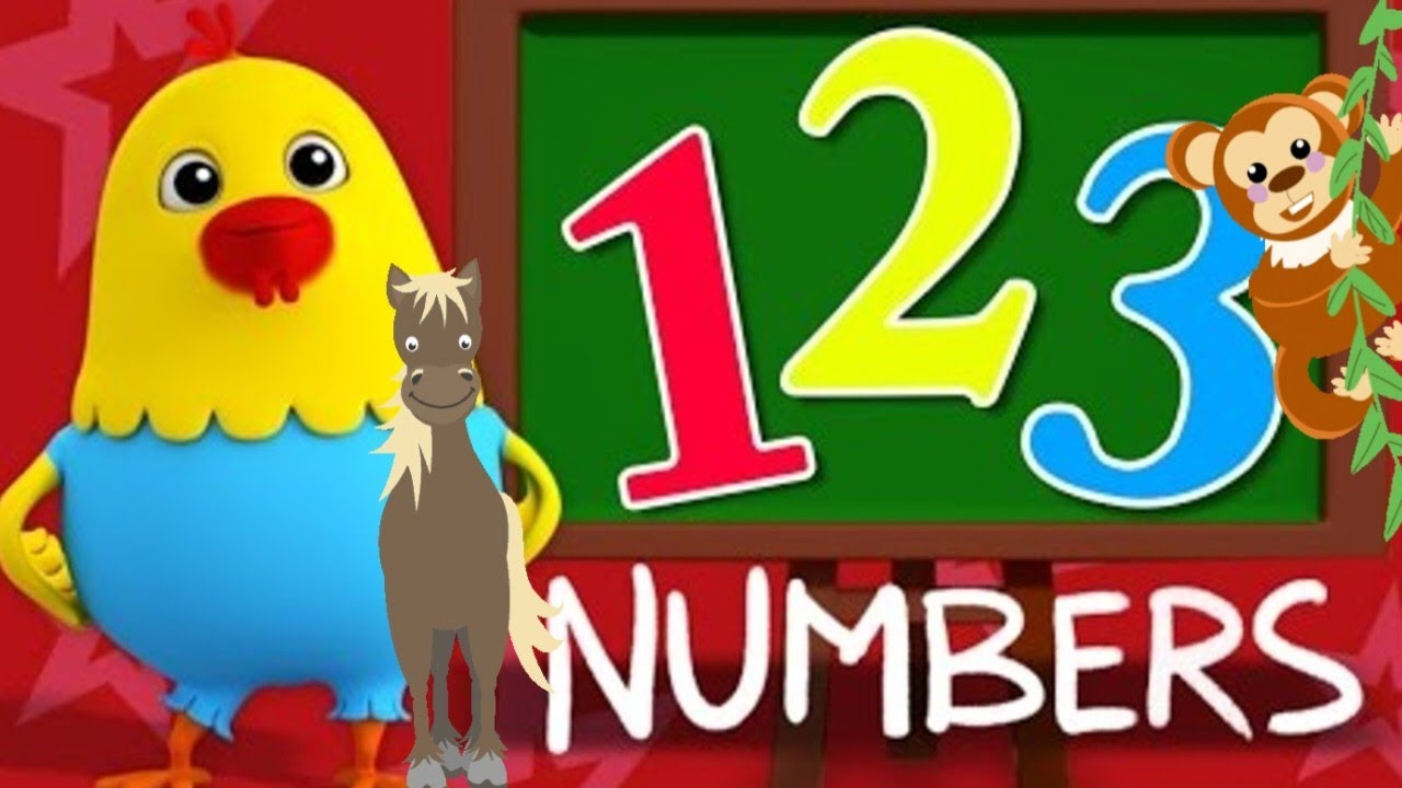 Farm Animals Song with Number Farm |Learning Videos For Toddlers |Learn ...