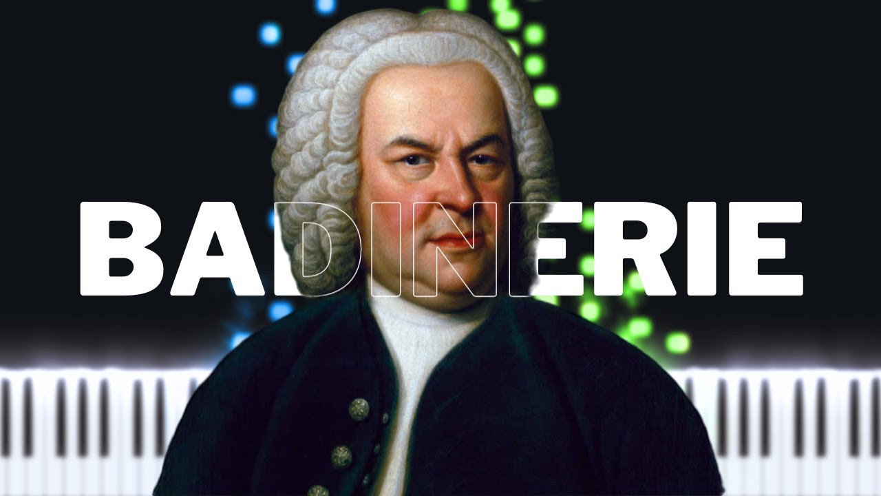 BADINERIE - BACH | PIANO TUTORIAL - YouTube