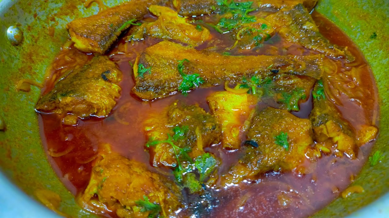 দুর্দান্ত স্বাদের পোয়া মাছ ভুনা রেসিপি।poa mach vuna recipe.sea fish ...