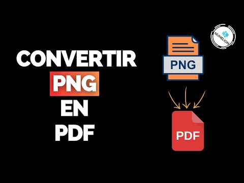 Transformer / Convertir une Image PNG en PDF