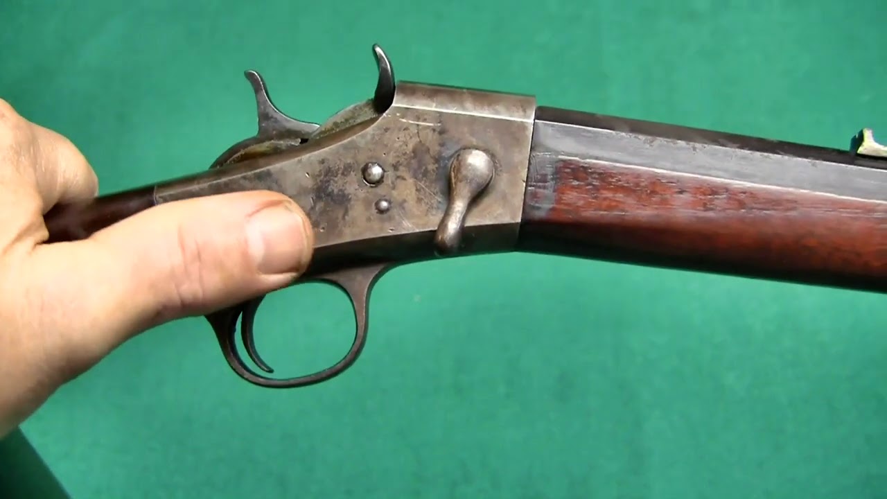 Crescent Firearms Co. New York Club 22 cal take down rifle - YouTube