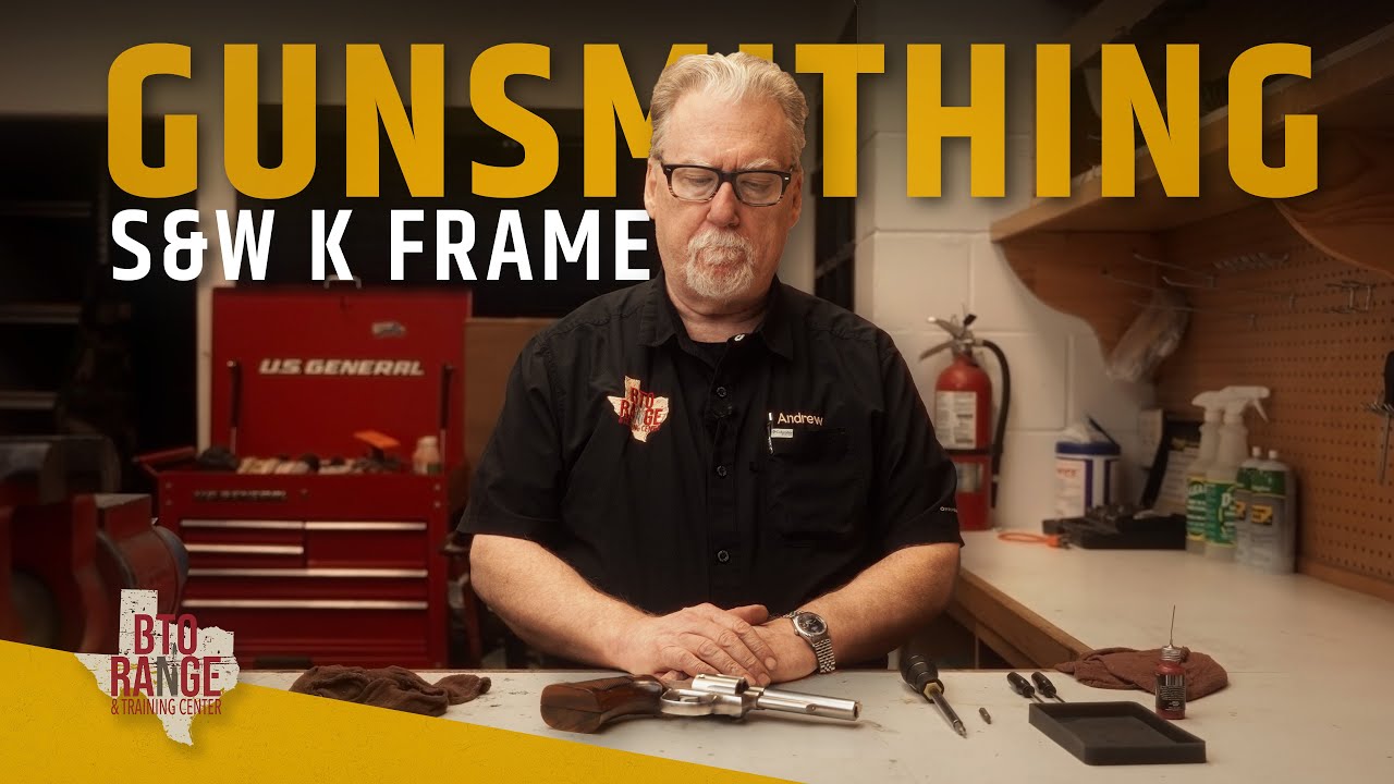 Smith and Wesson K Frame Revolver: the Gunsmith’s Bench - YouTube