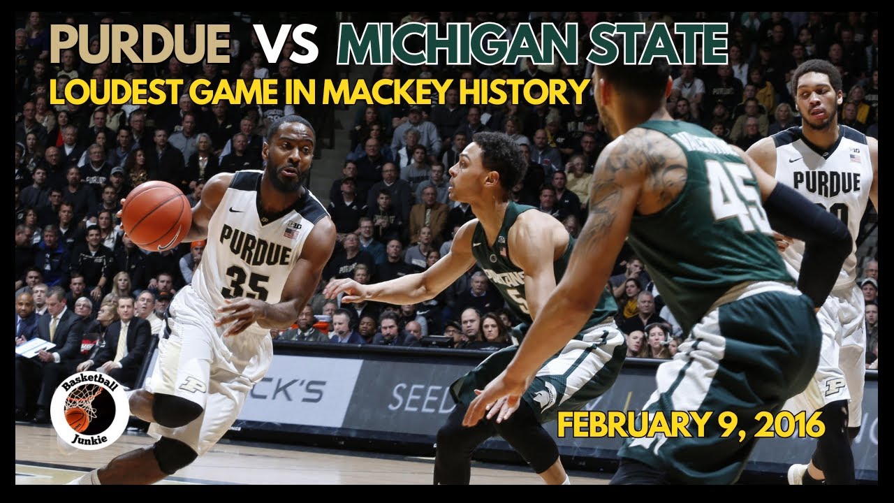 Purdue vs Michigan State | February 9, 2016 - YouTube