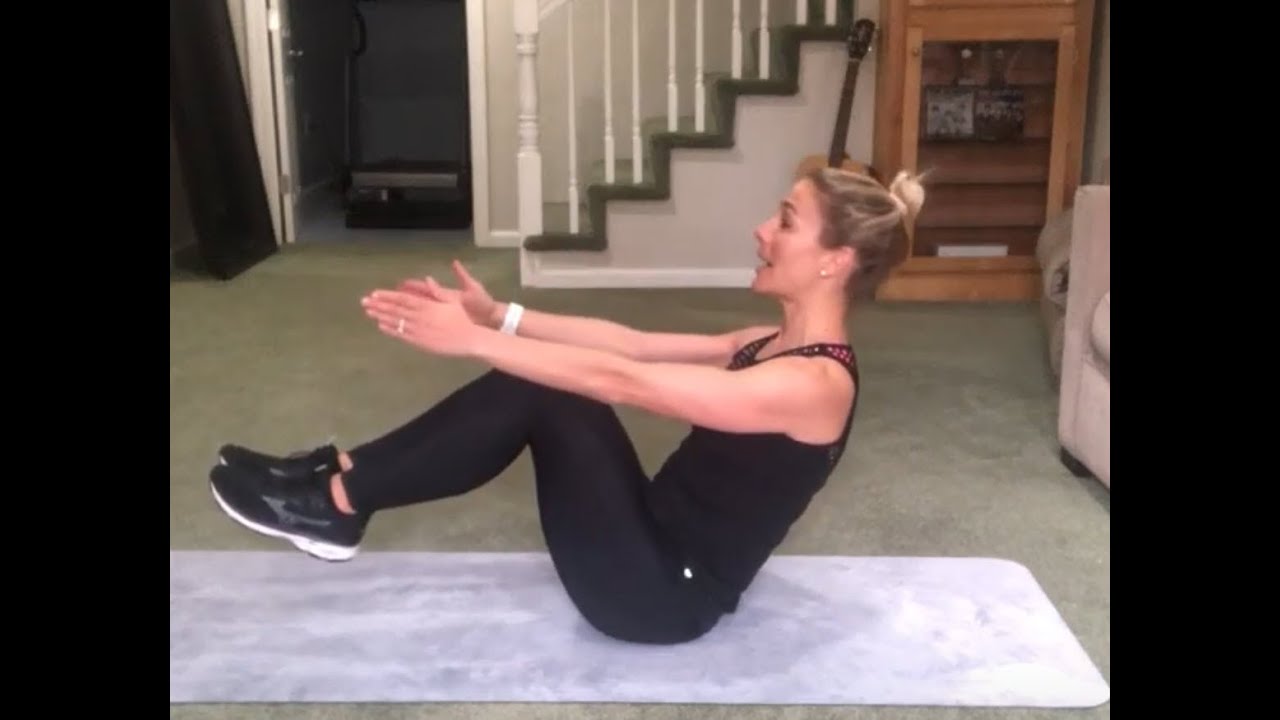 Mara's Core & Glutes Workout - YouTube