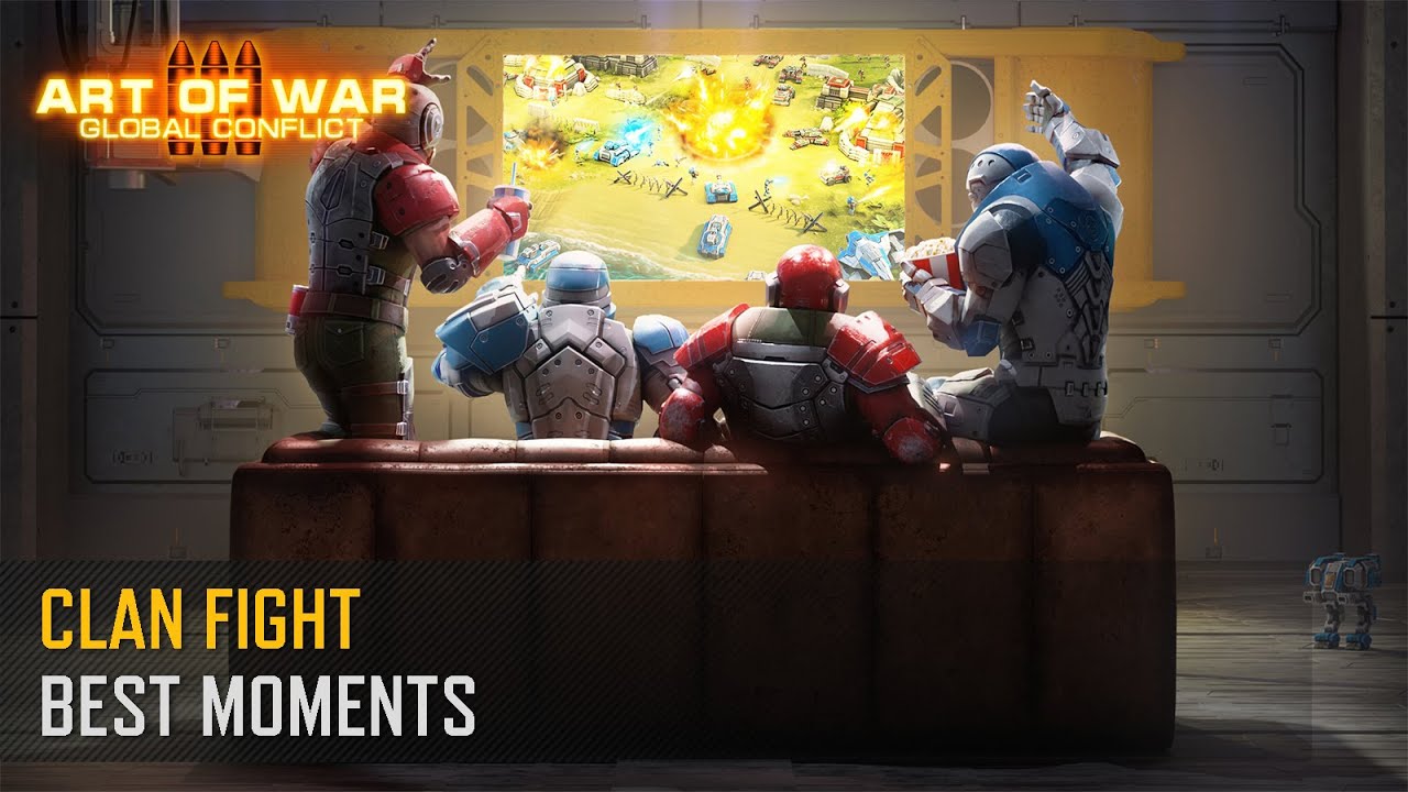 Clan Fight Best Moments (Art of War 3 RTS) - YouTube