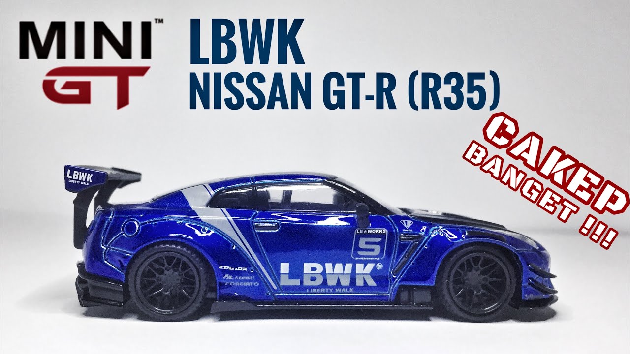 DARI DETAIL SAMPAI WARNA CAKEP PARAH !!!| UNBOXING MINI GT NISSAN GT-R ...