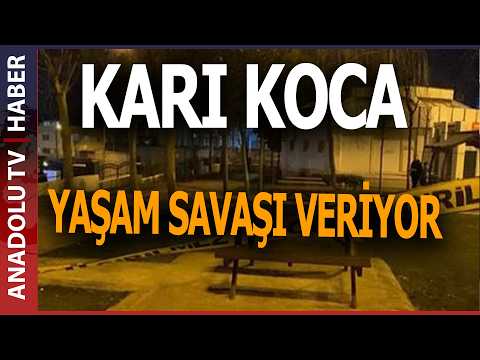PARKTA ACI OLAY - ÖNCE EŞİNİ ARDINDAN KENDİNİ VURDU!