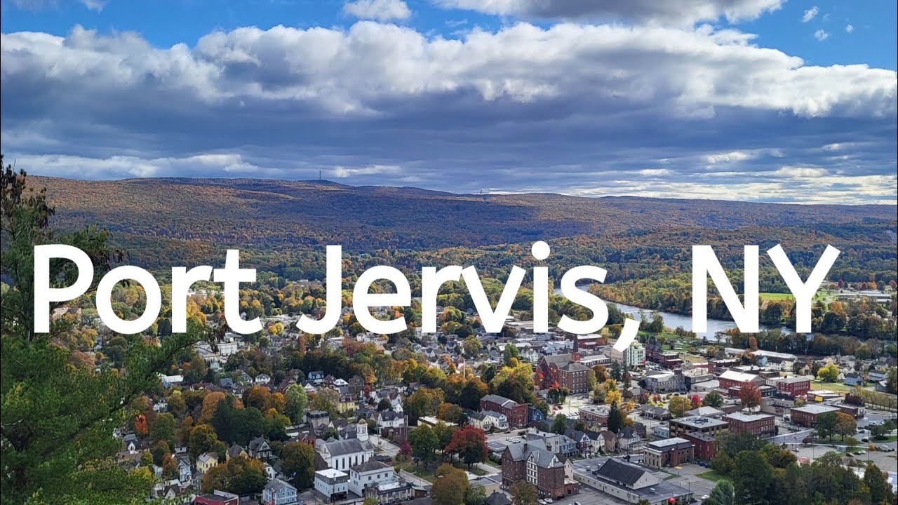 PORT JERVIS, NY THE PLACE WHERE 3 STATES MEET - YouTube