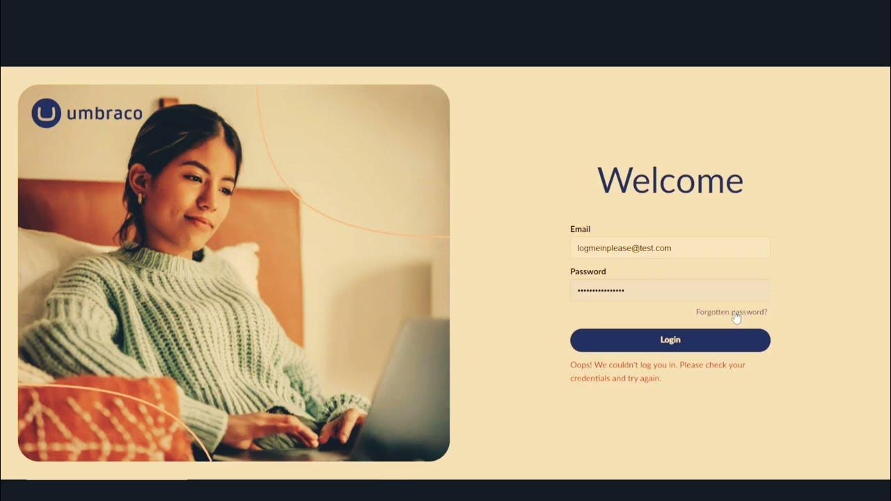 Resetting an Umbraco Backoffice password at the database level - YouTube