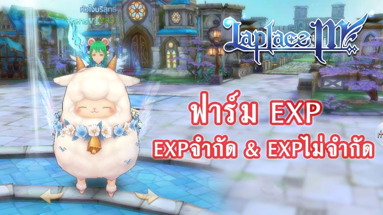 วิธีหา EXPจำกัด & EXPไม่จำกัด | Laplace M EP6 - YouTube
