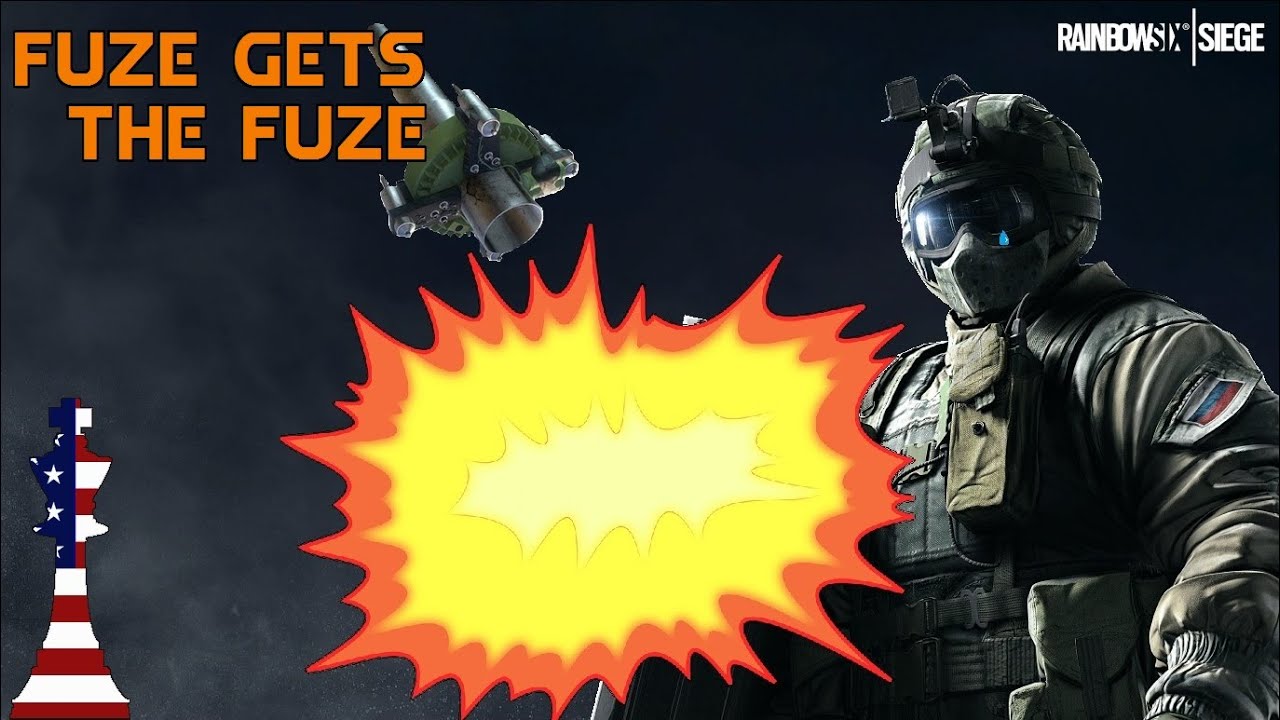 Fuze Gets Fuzed - Rainbow Six Siege - YouTube