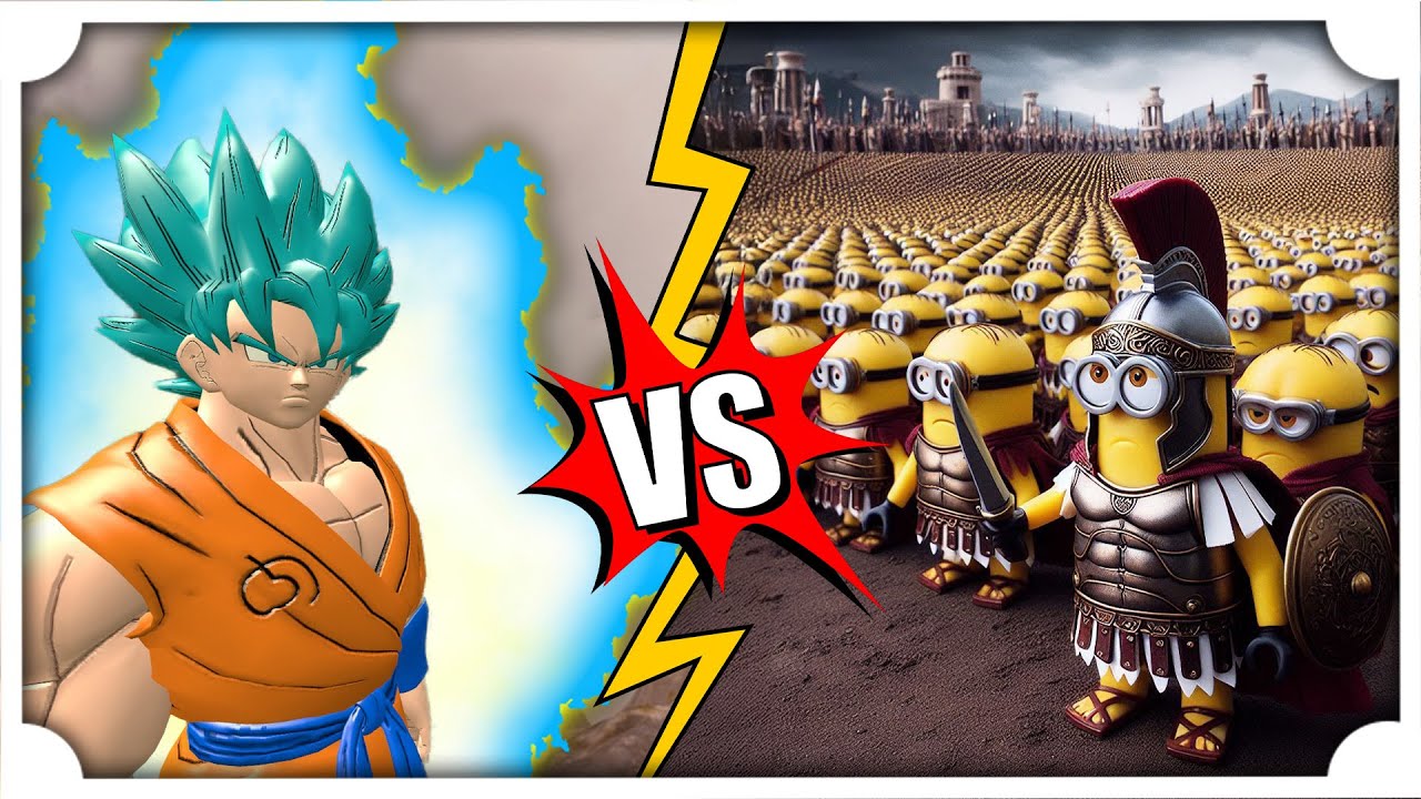 1 MILIONE DI MINION CONTRO GOKU! - YouTube