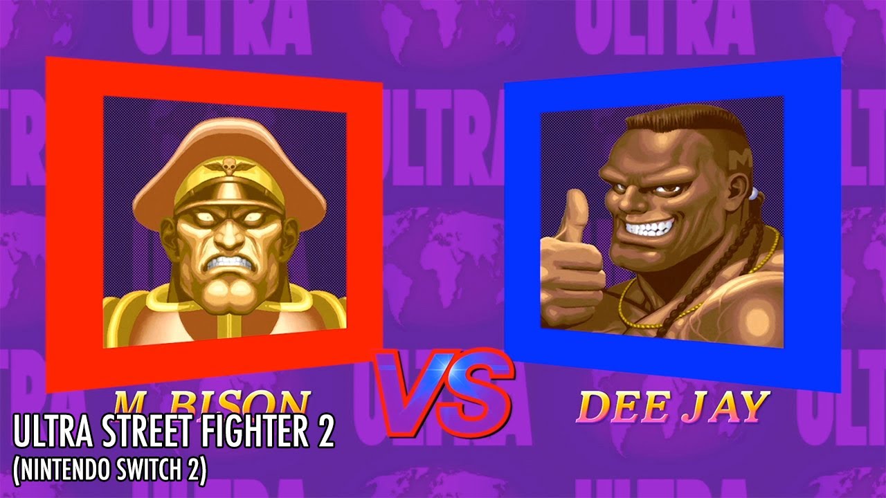 ULTRA STREET FIGHTER 2: M. BISON VS DEE JAY - YouTube