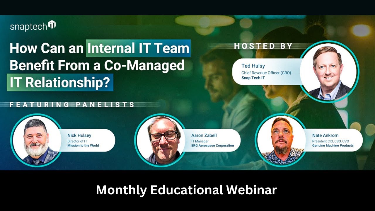 How Can an Internal IT Team Benefit from a Co-Managed IT Relationship ...