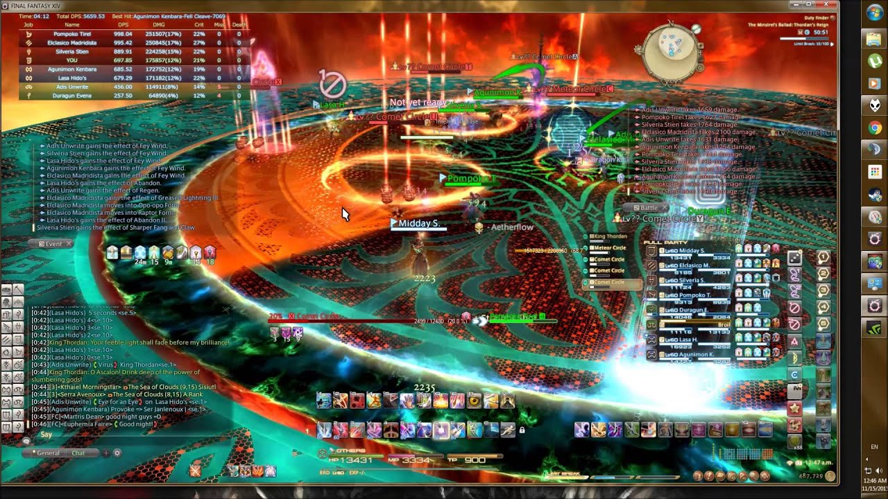 FFXIV:HW - The Minstrel's Ballad [Thordan's Reign] - YouTube