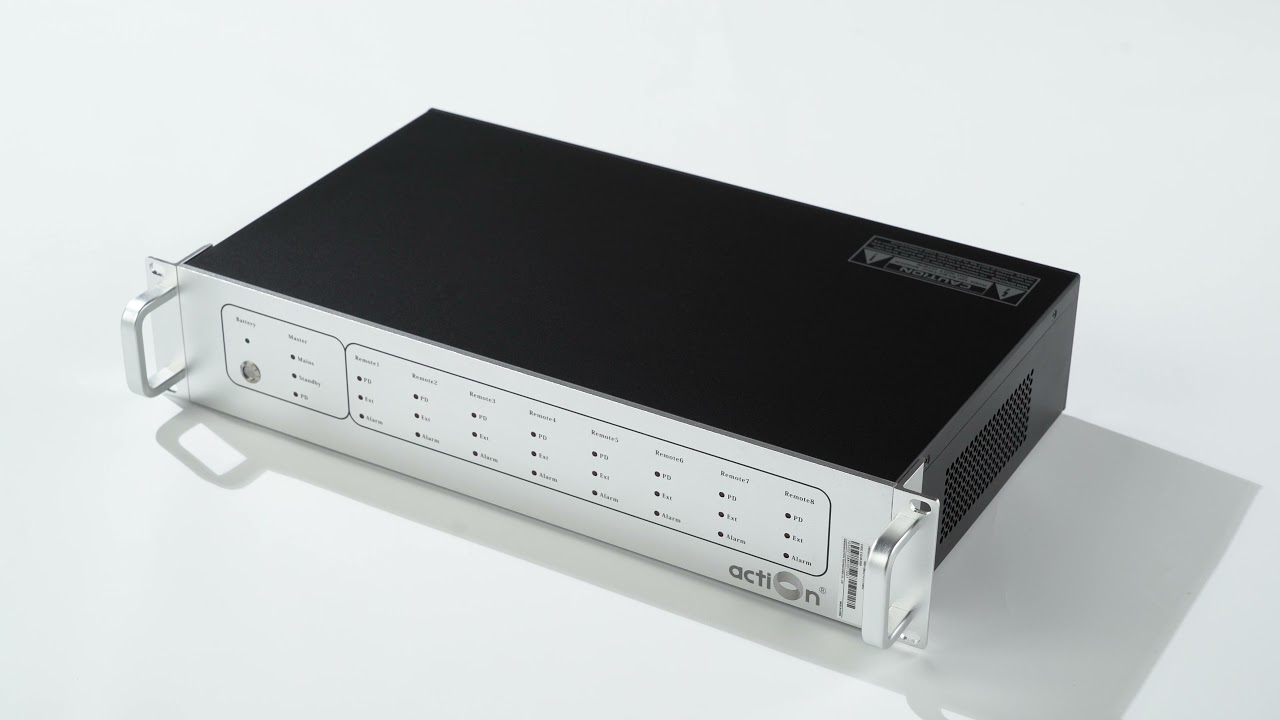 High Power fiber optic repeater - Action Technologies - YouTube