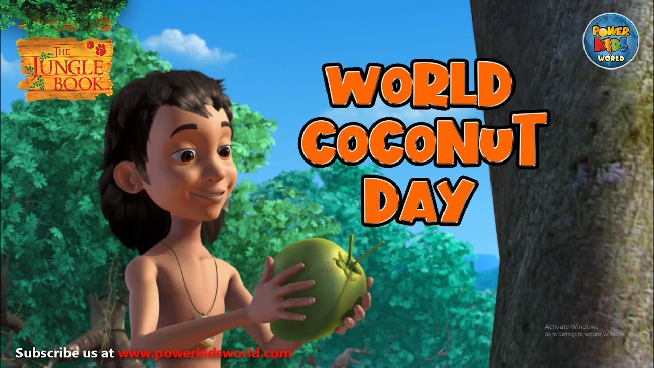 Jungle Book Cartoon 2 For Kids | Coconut Day Special Episode | English ...