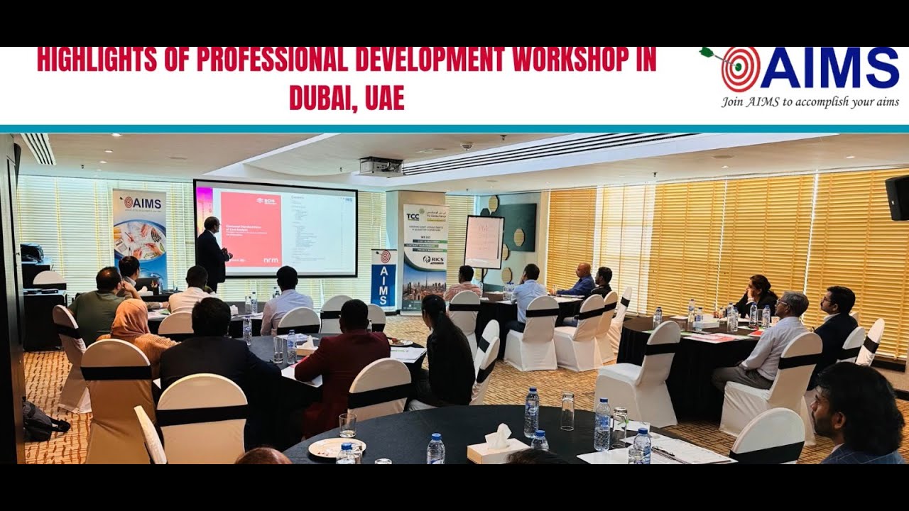 HIGHLIGHTS OF AIMS PROFESSIONAL DEVELOPMENT WORKSHOP IN DUBAI, UAE ...