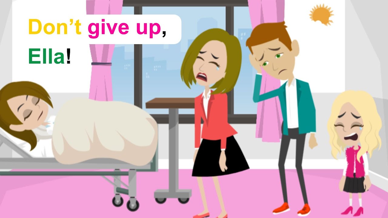 The last wish of Ella - Funny English Animated Story - Ella English ...