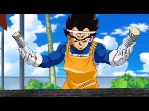 Vegeta prepares an Octopus for Lord Beerus | Eng Dub