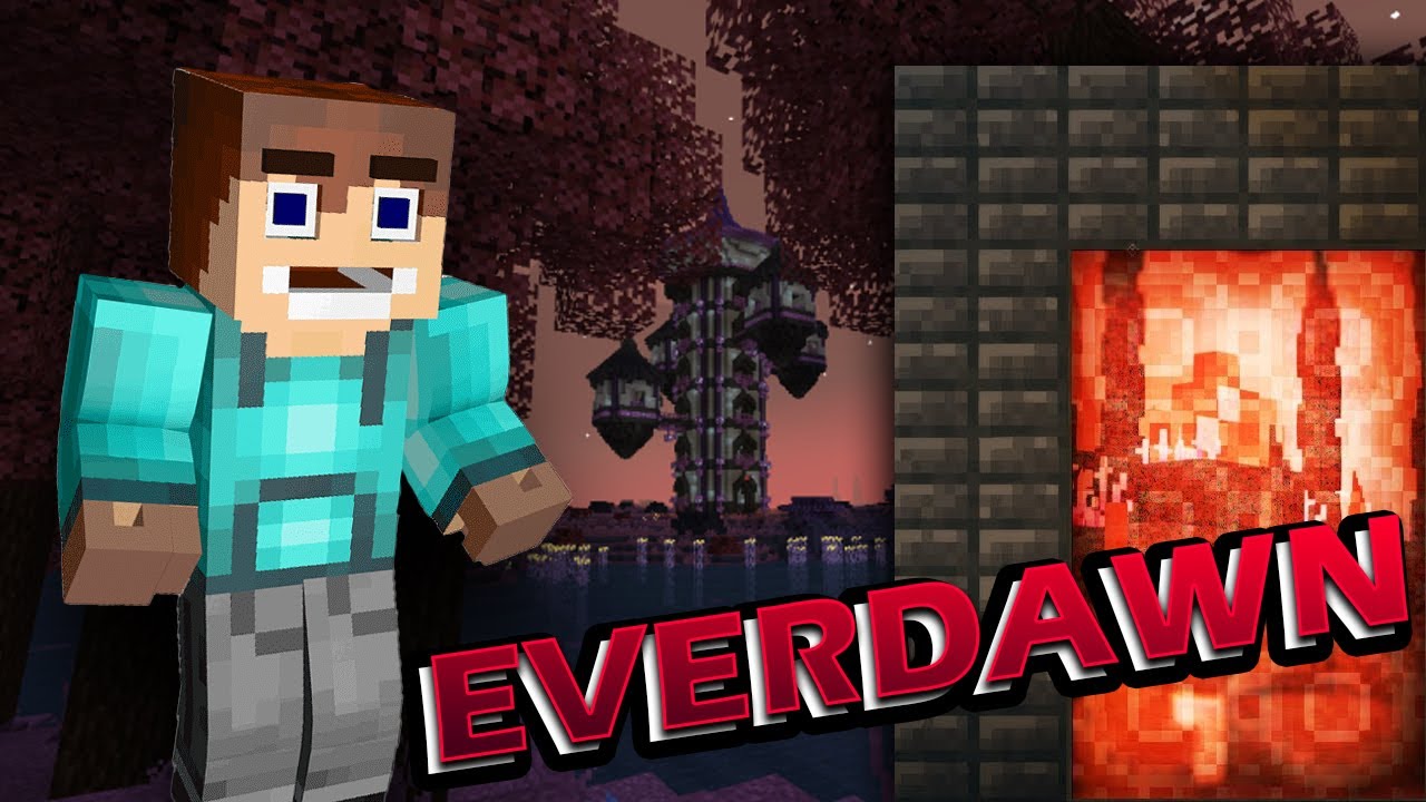 Cap-6 Dimensión del EVERDAWN todo es peligroso!! Minecraft 1.18.2 Mods ...
