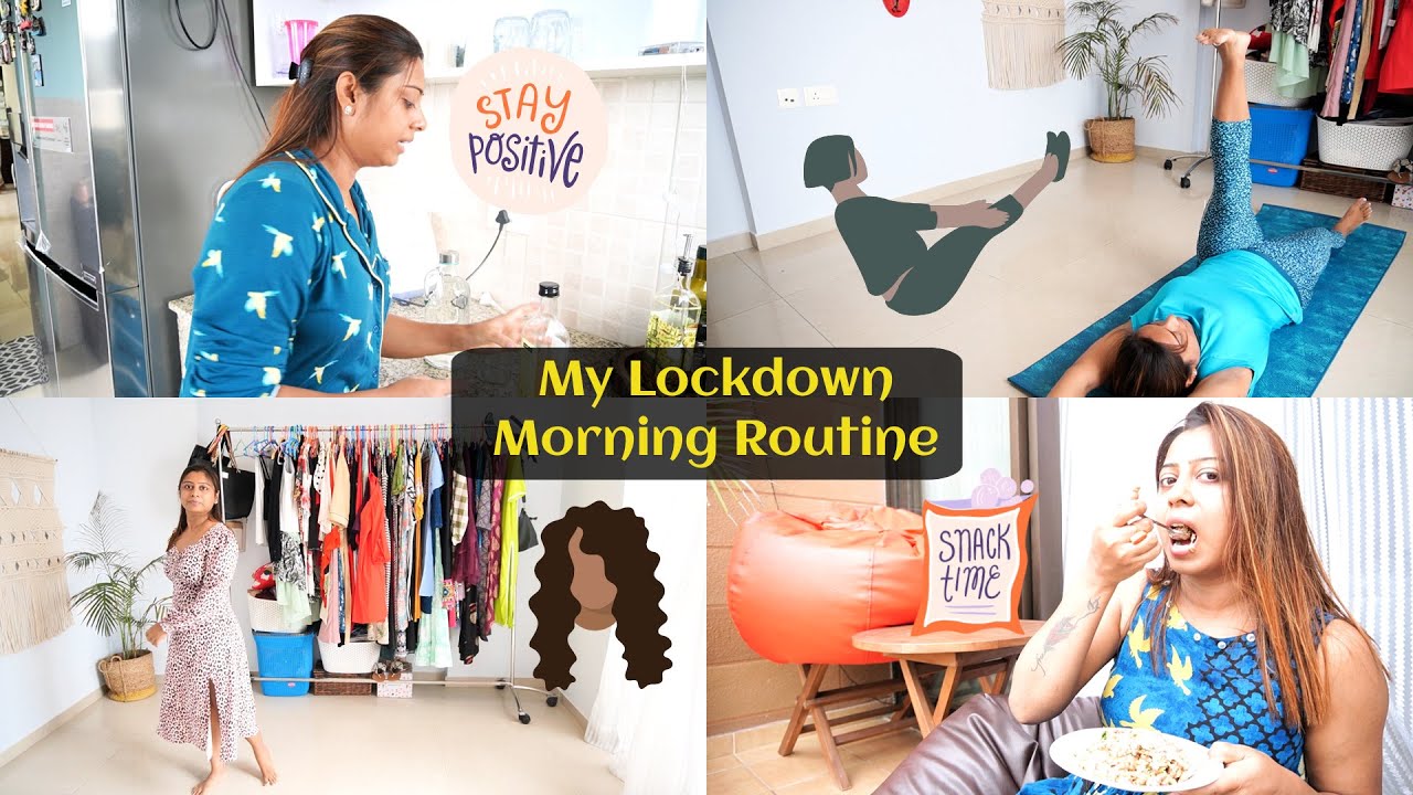 My Morning Routine in Lockdown || Weight Loss Diet Plan (2021) - YouTube