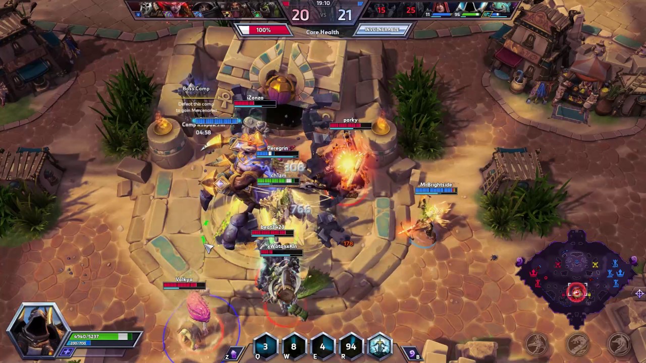 Tyrael Boss steal Sky Temple - YouTube