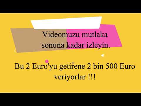 En Değerli 2 Euro  Tam 2500 Euro Değerinde #2 euro 2002 değeri, #Madeni Euro İnceleme #2 euro coin