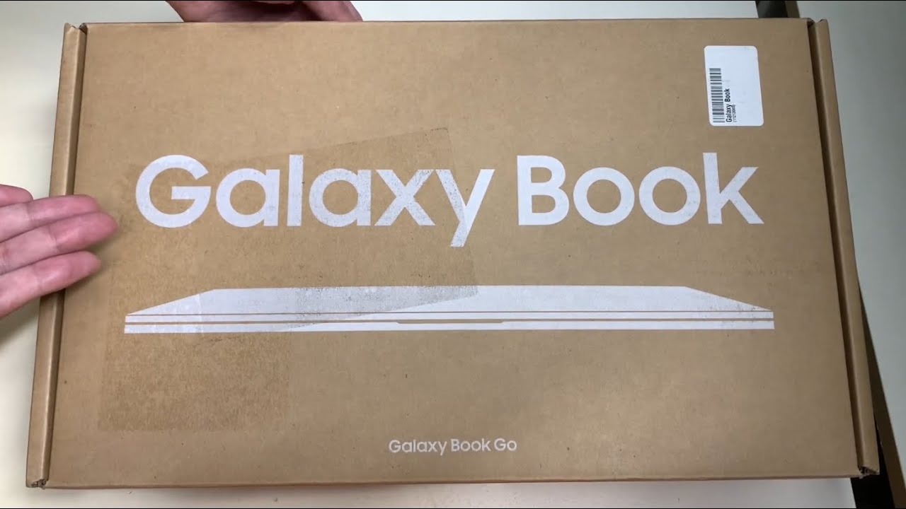 Samsung Galaxy Book Go Unboxing - YouTube