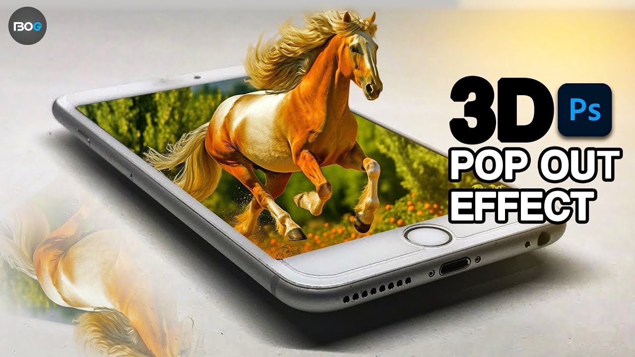 3D Pop-Out Effect in Photoshop: Step-by-Step Guide 🎨 - YouTube