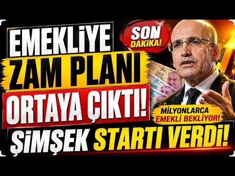 ŞİMŞEK STARTI VERDİ! EMEKLİYE ZAM MÜHENDİSLİĞİ: PARA TOPLUYORLAR!