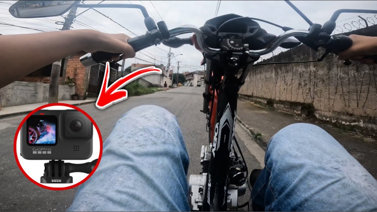 PRIMEIRO VÍDEO COM MINHA GO PRO NA MOBILETE 4 TEMPOS ( GO PRO HERO 10 ...