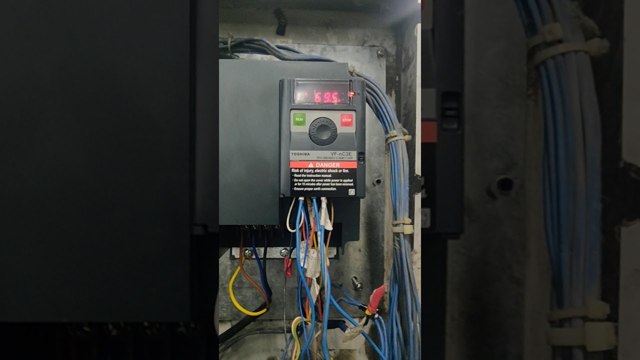 Toshiba VFD installed in Toyota Spinning Machine - YouTube