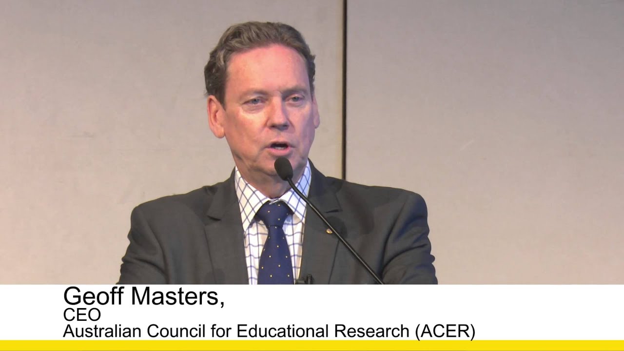 Standards - Based Assessment: Geoff Masters - Keynote Address - YouTube