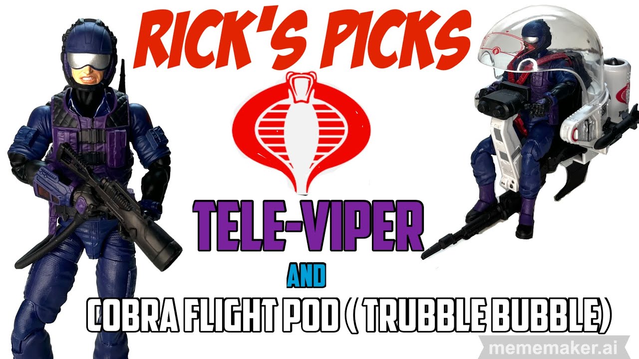 Review of the G.I.Joe classified Tele-viper and cobra flight pod ...