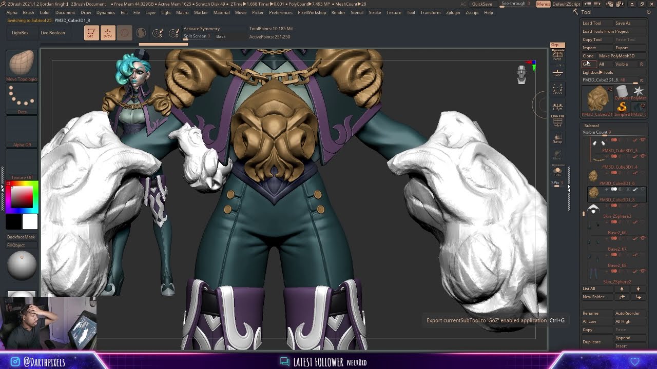 Part 10 Stylized Character workshop VI from league of Legends - YouTube