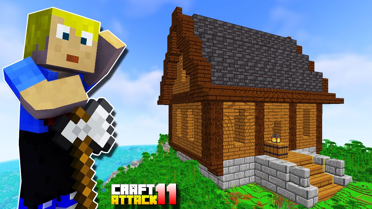 XXL HAUS 100% FERTIG! - Minecraft Craft Attack 11 #79 - YouTube