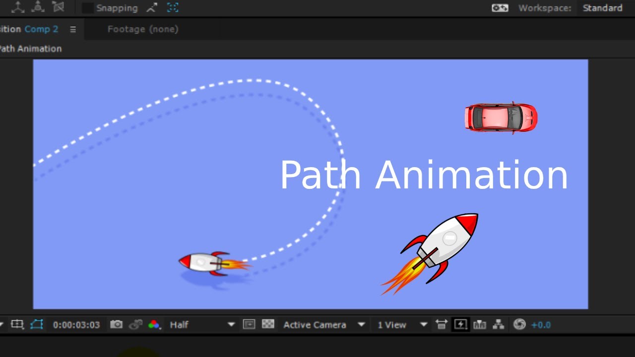 After Effects Path Animation & Mercury Effect - YouTube