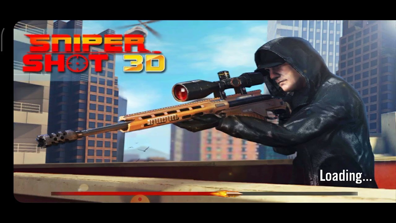 الجزء الاول من لعبه sniper shot 3d - YouTube