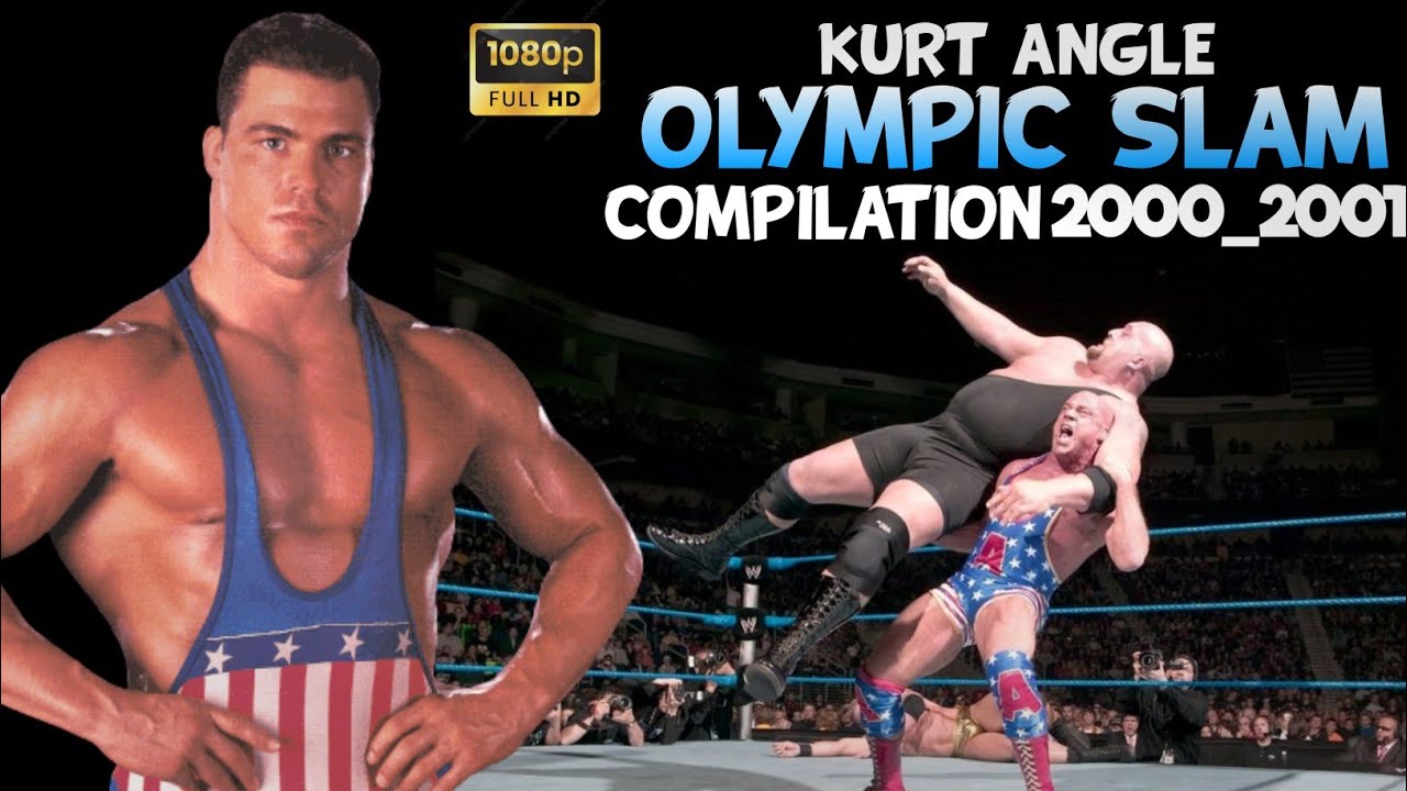 (Kurt Angle) Olmpic slam Compilation 2000s_2001 - YouTube