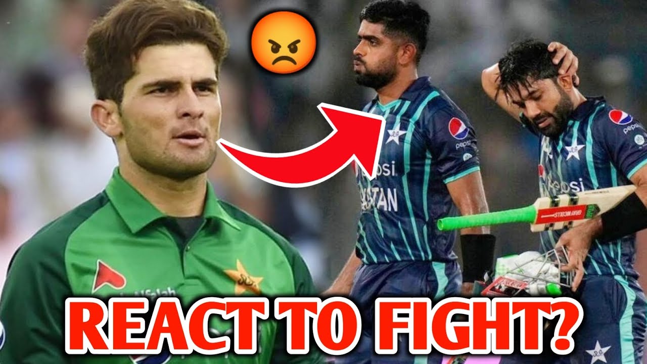 Shaheen Shah Afridi React To Babar Azam Fight Argument 😡 Shaheen Vs