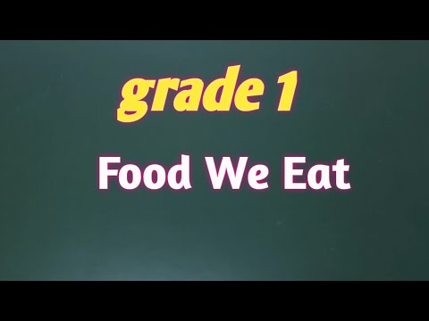 cbsc grade 1 EVS topic Food We Eat explanation|how to teach Food topic ...