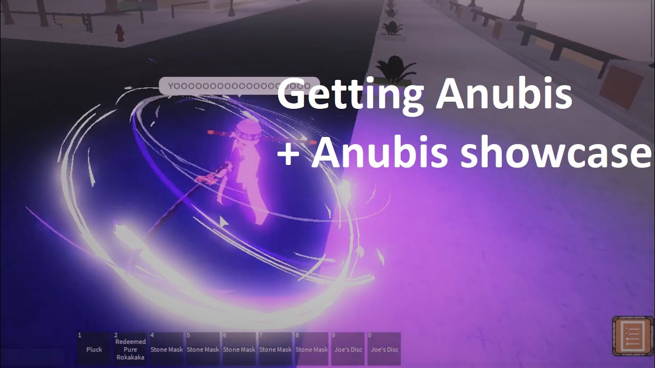 Getting Anubis (+ best Anubis showcase 😎) - YBA - YouTube