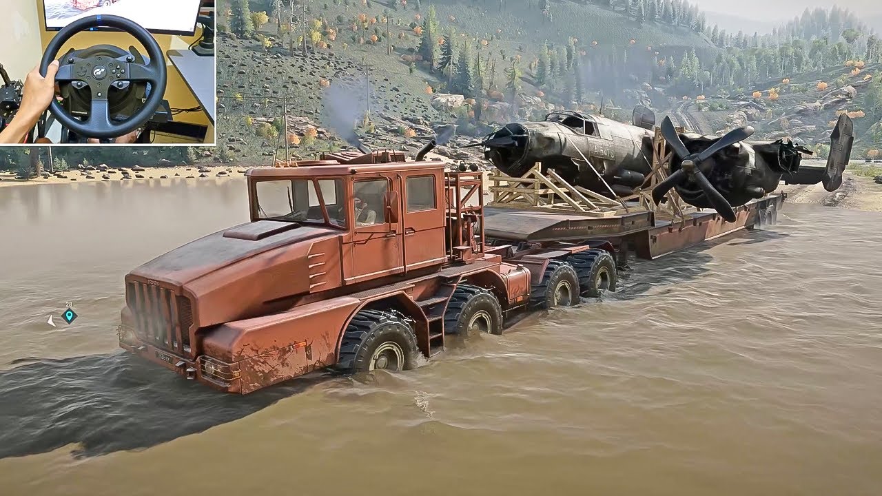 Kolob 74941 Deliver Plane with Ease | Snowrunner | Steering Wheel ...