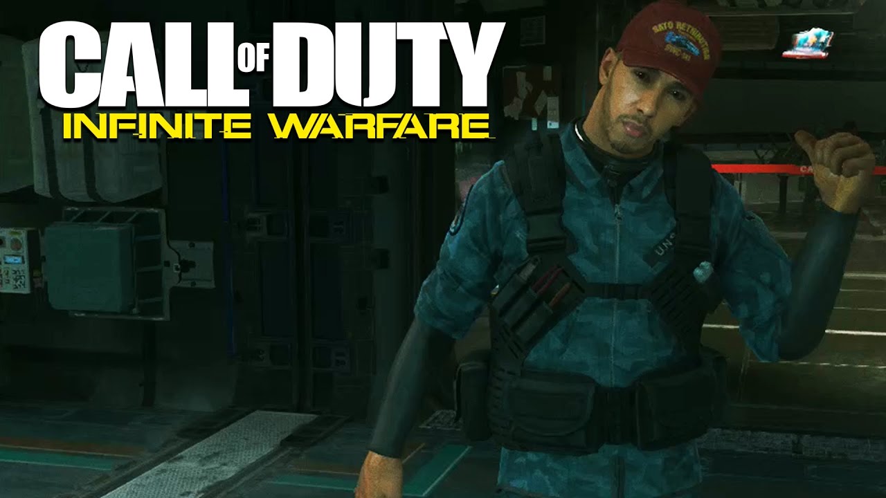 Zagrajmy w Call of Duty: Infinite Warfare #4 - LEWIS HAMILTON W CALL OF ...