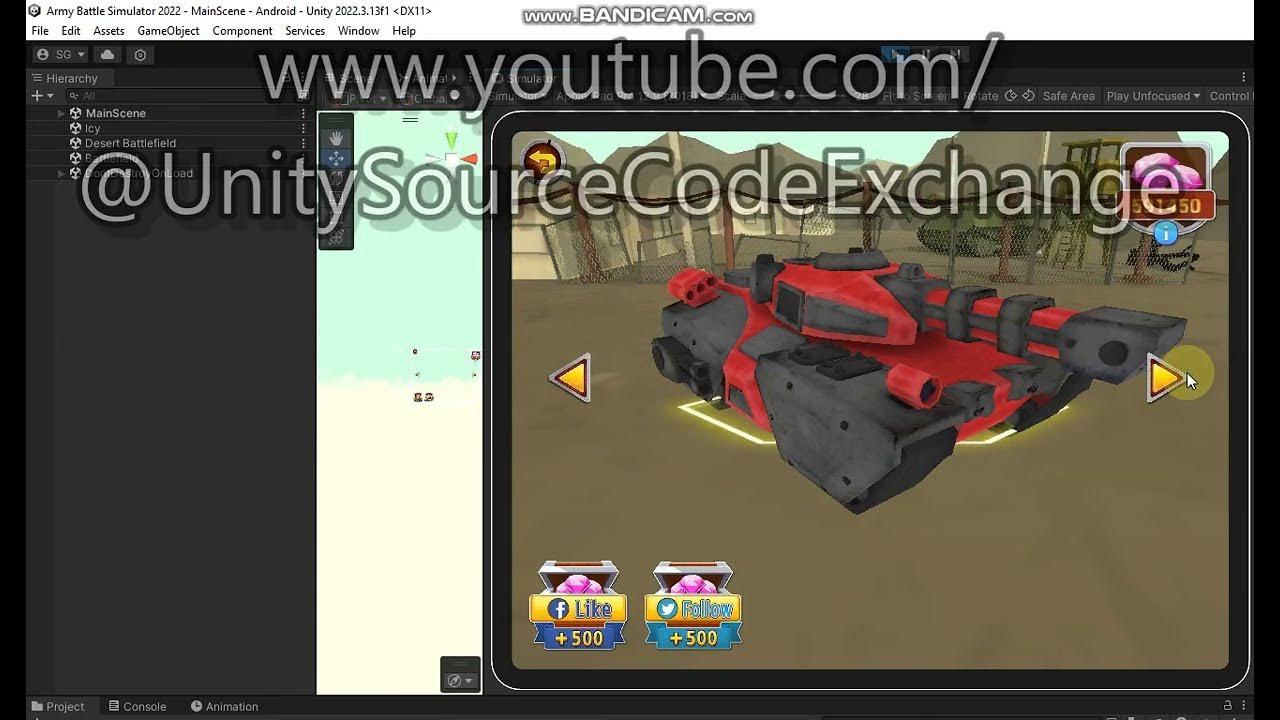 Army Battle Simulator Unity Source Code for Exchange or Sale - YouTube