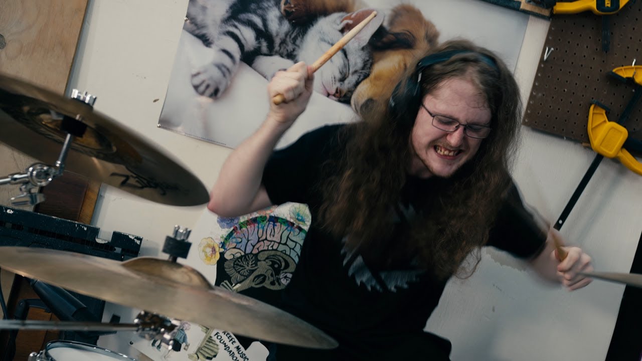 17 yr Evan Harris Recording "Heretic Anthem" by Slipknot / O'Keefe ...