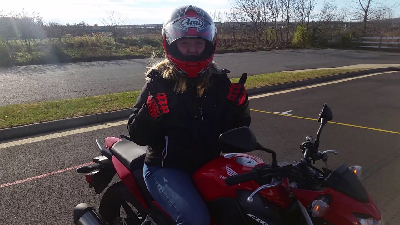Jessie Gets Her Motorcycle License! - YouTube