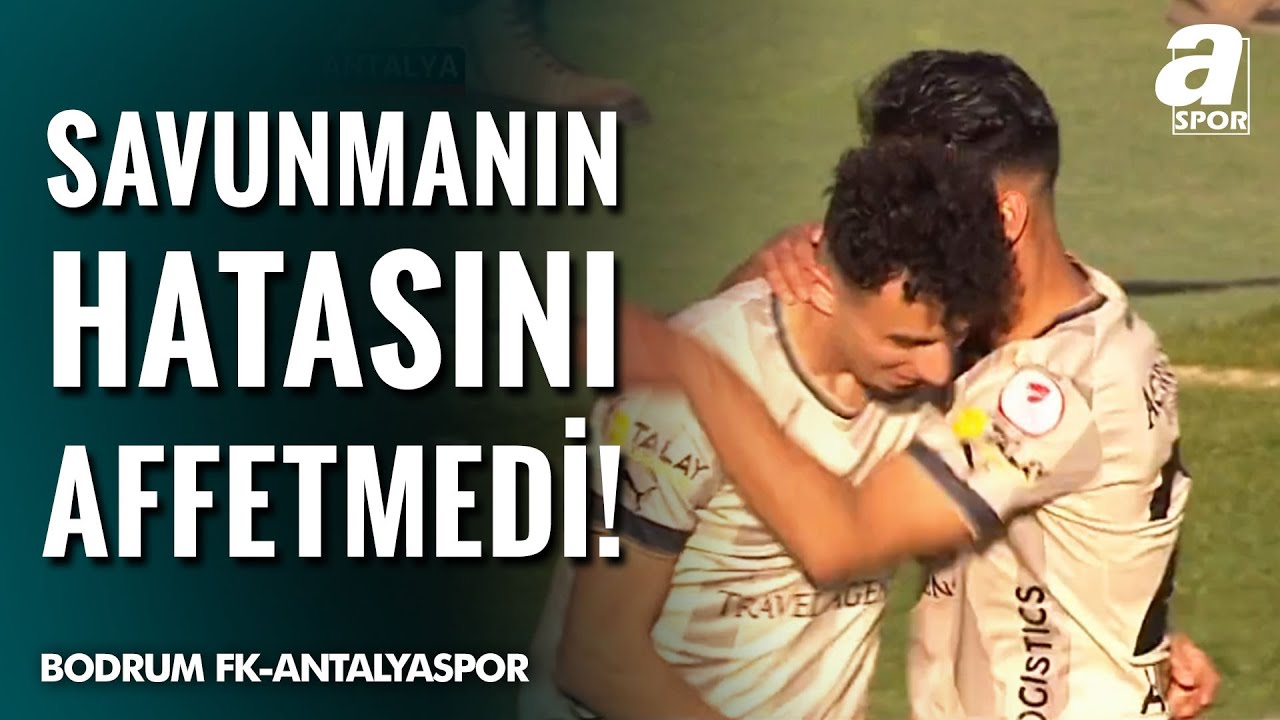 GOL Gökdeniz Bayrakdar | Bodrum FK 3-1 Antalyaspor | Ziraat Türkiye Kupası D Grubu | 05.02.2025 ...